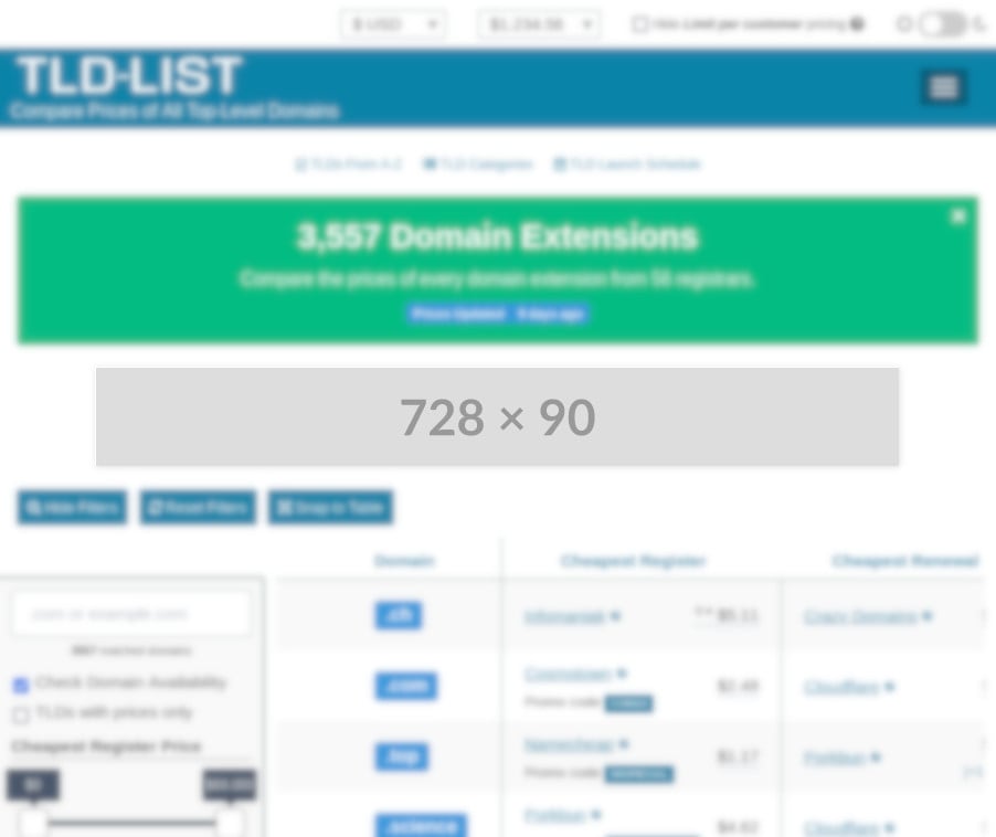 다음에 광고하기 TLD-List | TLD-List